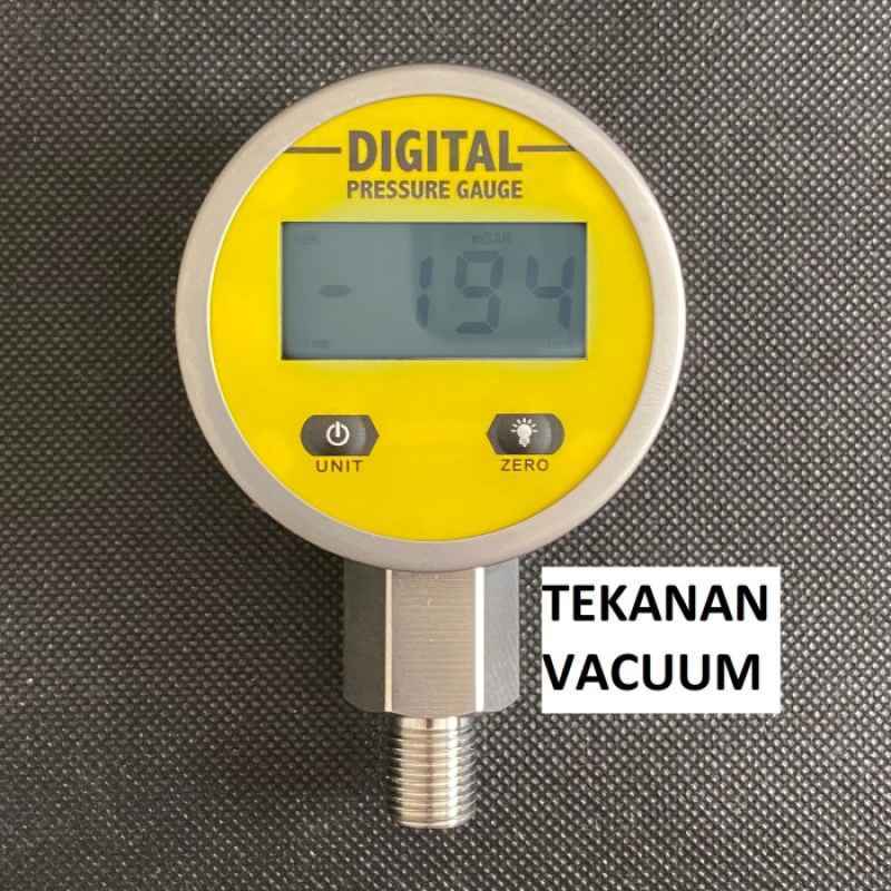 Promo Pressure Gauge Digital Diameter 65Mm - Manometer Tekanan Electric ...