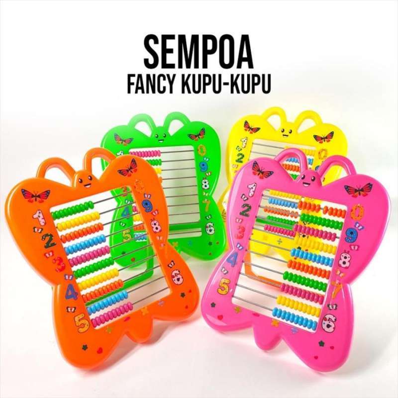 Jual Sempoa Fancy Besar 22*17.5cm / Simpoa Abascus With Stand - Kupu ...