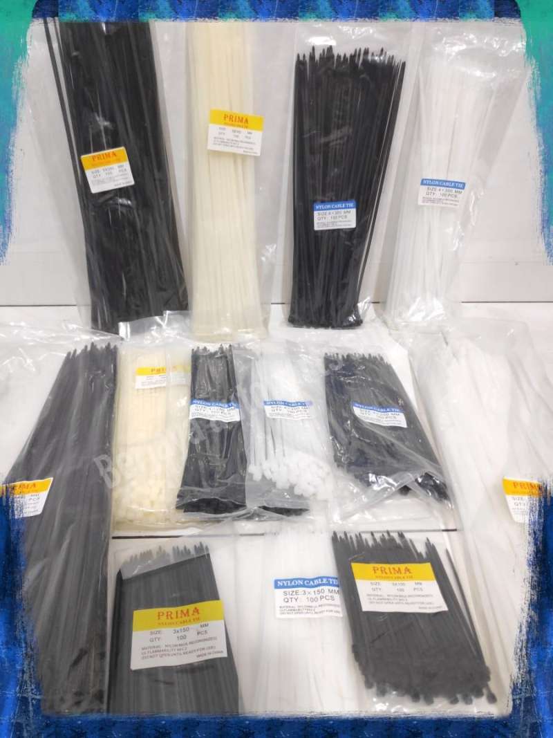 Jual Kabel Ties Hitam 2 5 X 100 Original Murah - Harga Diskon Juni 2024 ...