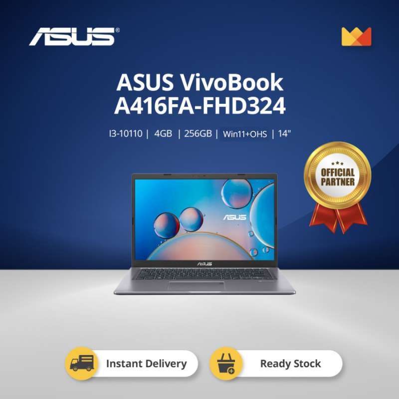 Jual Asus Vivobook A416fa-fhd324 (i3/4gb/256gb/win11+opi/14) - Grey Di ...