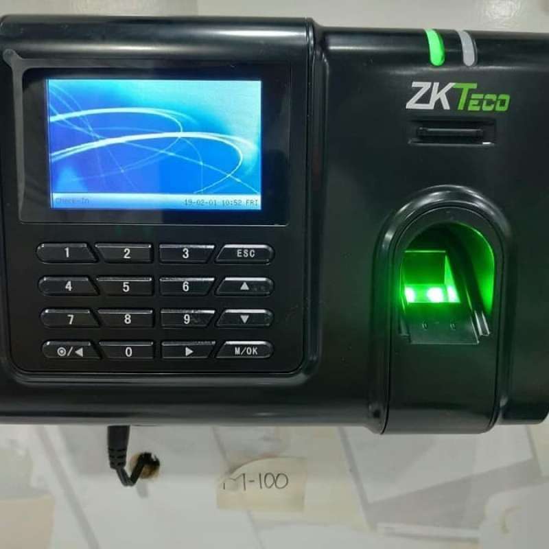Promo Mesin Absensi FIngerprint ZKTECO M100 Diskon 23% di Seller Eudora - Kota Jakarta Utara ...
