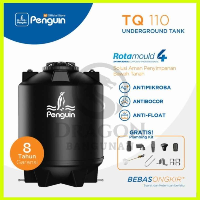 Jual Toren Tanam Penguin Tq 110 1000 Liter - Tangki Tanam Ground Tank ...