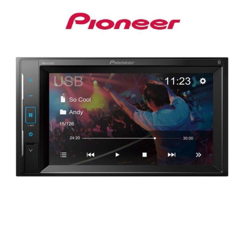 Promo Pioneer DMH-A245BT / A245BT Double Din Head Unit 6.2 WEBLINK CAST - Multicolor Diskon 23% ...