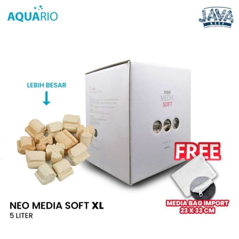 Jual Neo Media Soft Premium 5L Aquario Media Bakteri Filter di Seller ...