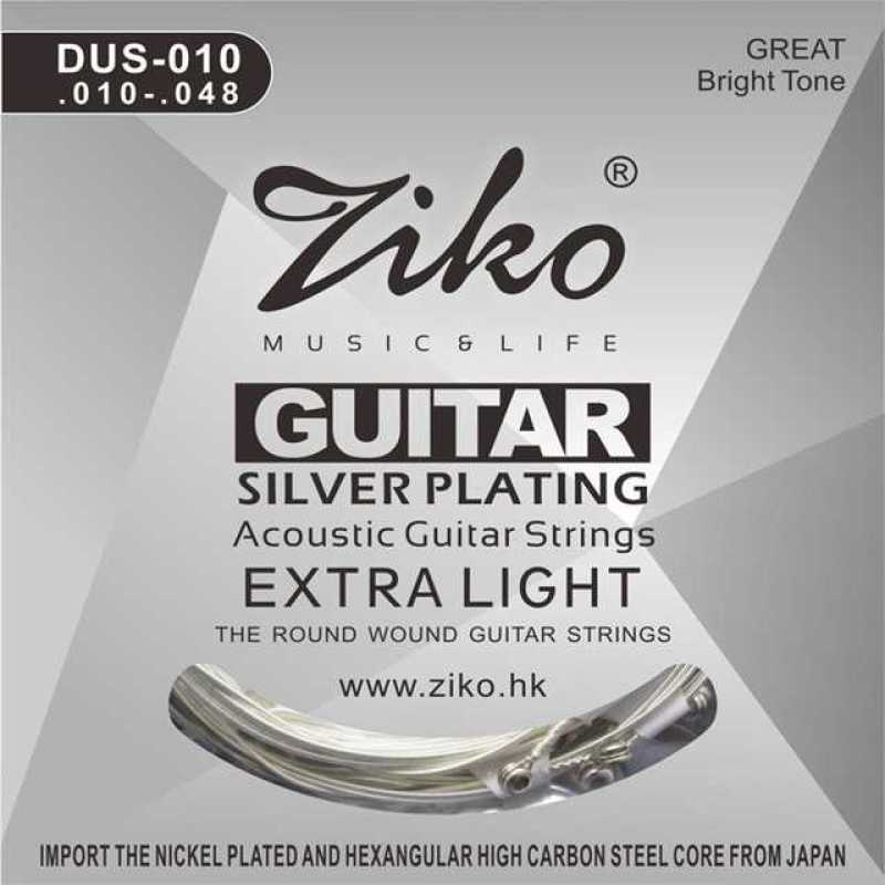 Jual GLO - Ziko Senar Gitar String TIpe Senar DUS-010 (.010-.048) di ...