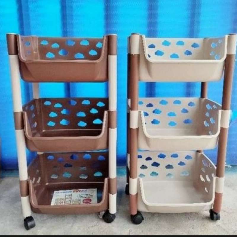 Jual Rak Plastik 3susun/rak Buku/rak Boneka Di Seller Dh_grub ...