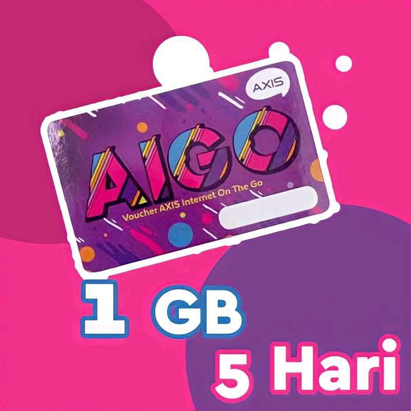 Jual PAKET AXIS AIGO 1 GB 5 HARI di Seller Ebeckham store - Cileunyi ...