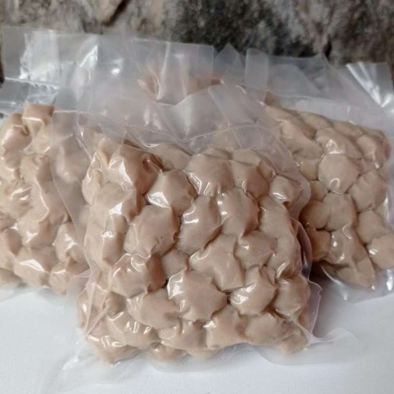 Jual Baso Daging Sapi Asli Ukuran Mutiara 200gr Bakso Kenyal Untuk Sop ...