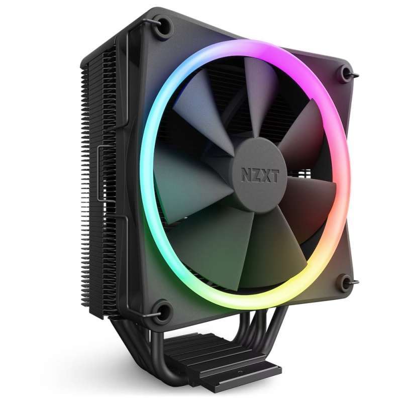 Jual NZXT T120 RGB CPU Air Cooler with RGB 4 Heatpipes Support LGA1700 ...