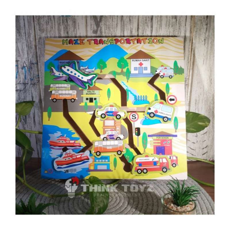 Jual Mainan Kayu Edukasi - Maze Transportasi - Mainan Anak di Seller ... Jual Mainan Kayu Edukasi - Maze Transportasi - Mainan Anak di Seller ...