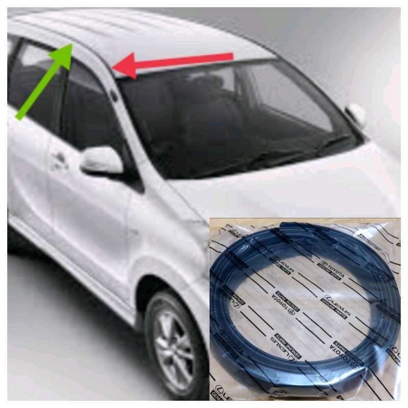 Jual Karet Roof /moulding Roof Toyota Avanza Xenia 2013-2018 - Kanan Di ...