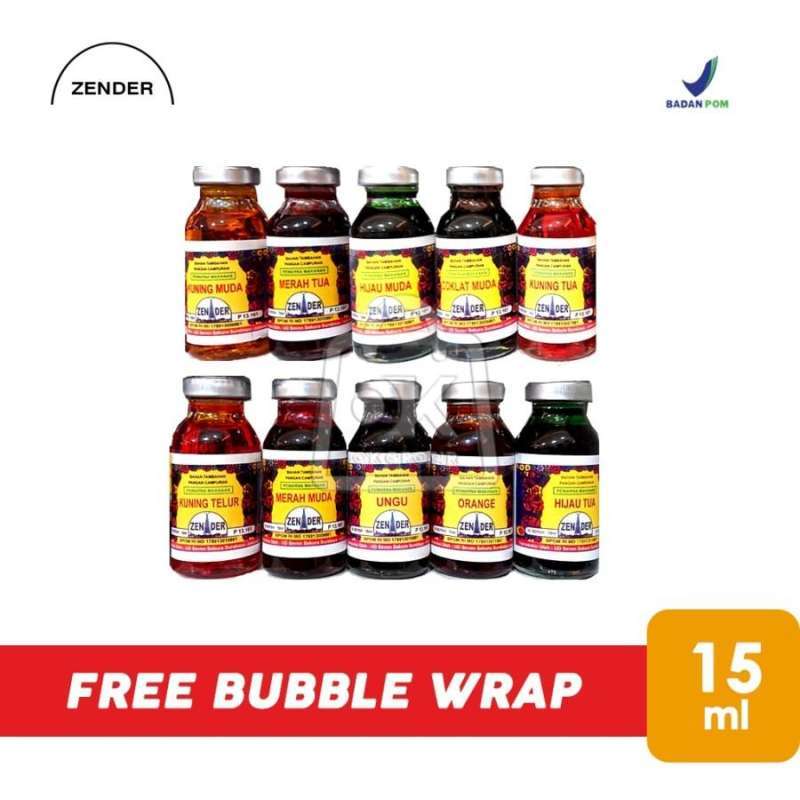 Jual Pewarna Makanan ZENDER Sumbo Coloring (15 ml) di Seller OKGROSIR ...