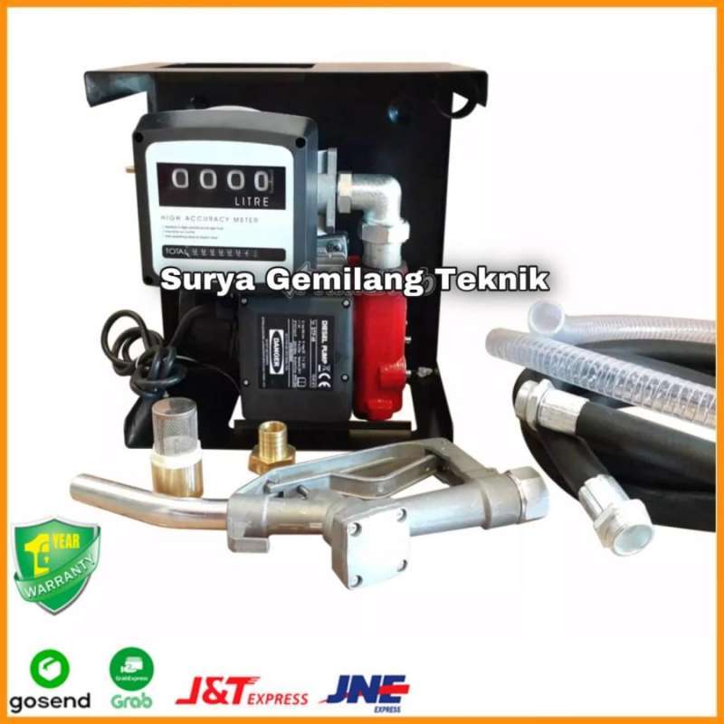 Jual Fuel Transfer Pump FTP 2060AC Pompa BBM Solar Pertamina Set ...
