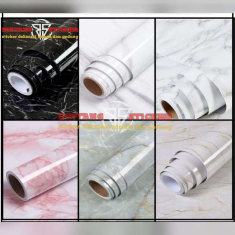 Jual Wallpaper Pintu Sticker Kamar Stiker Mandi Lemari Kompor Kulkas ...