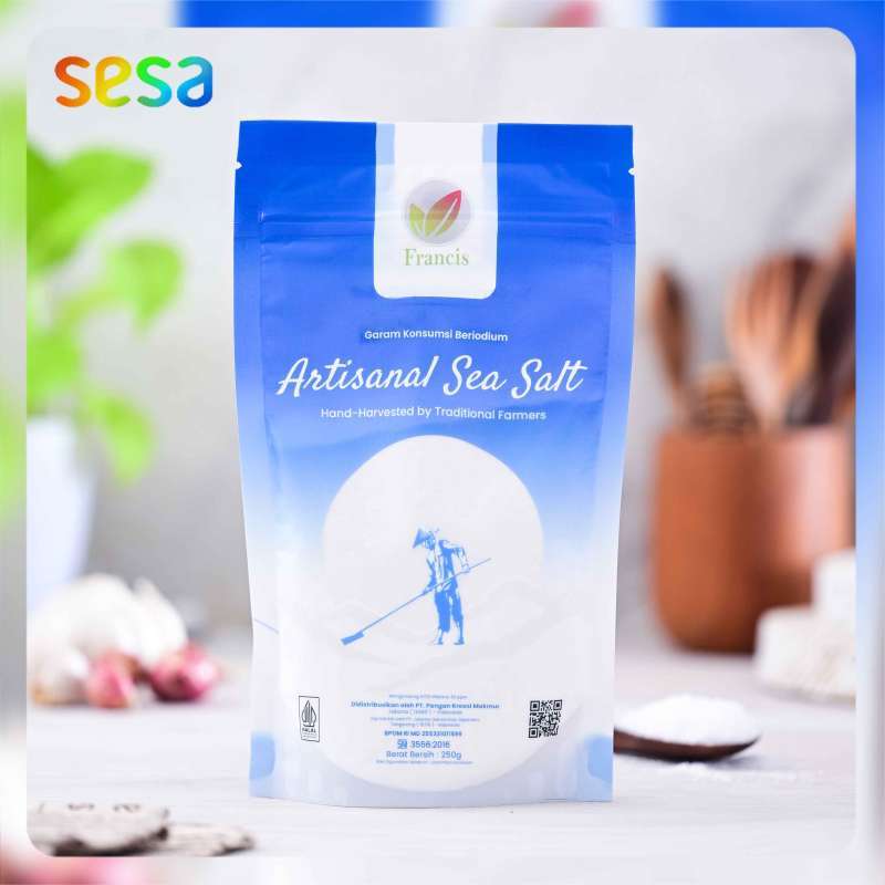 Jual Francis - Artisanal Sea Salt 250 G | Garam Laut Artisanal Di ...