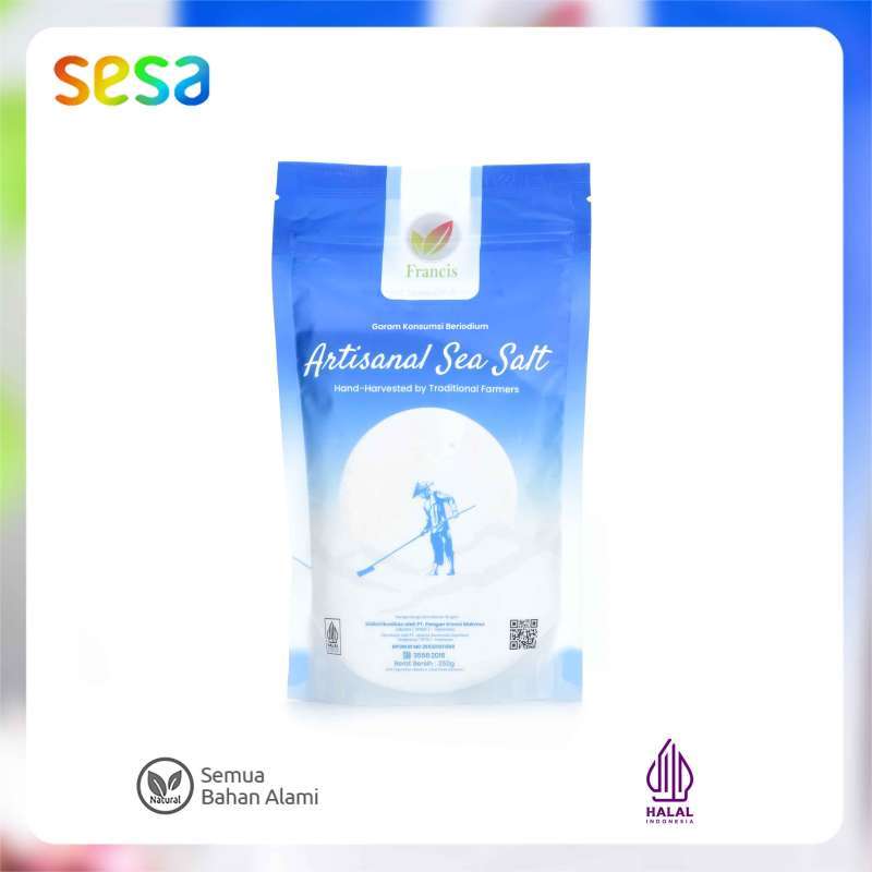 Jual Francis - Artisanal Sea Salt 250 G | Garam Laut Artisanal Di ...