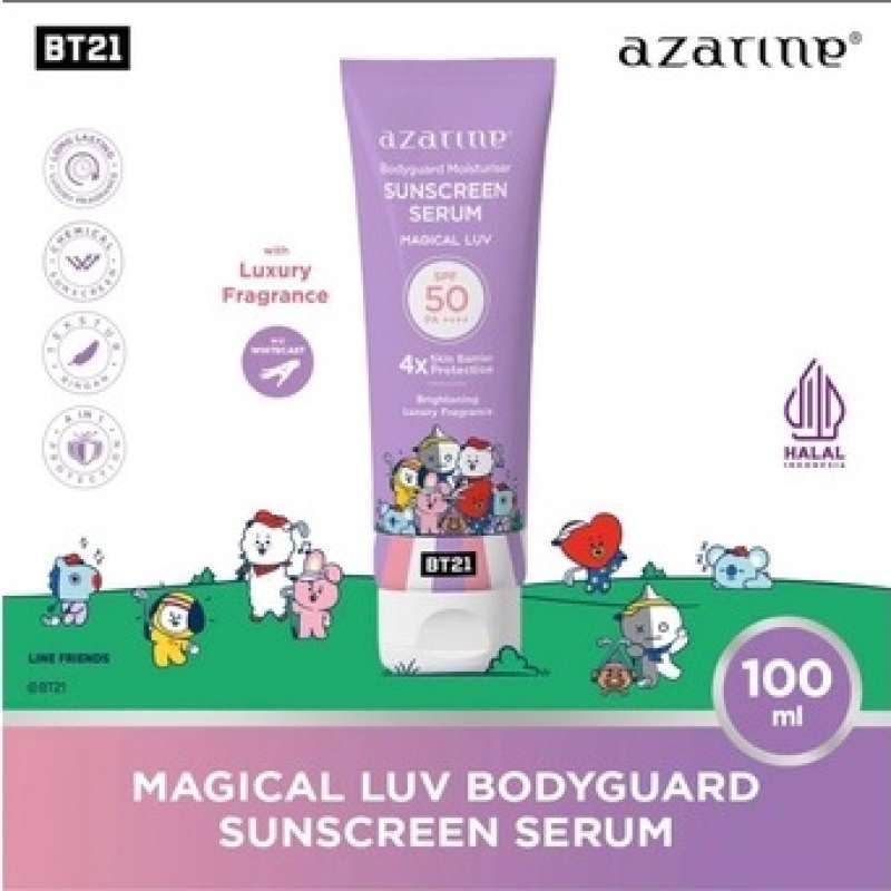 Jual Azarine - BT21 Handbody Body Guard Moisturizer Sunscreen Serum ...
