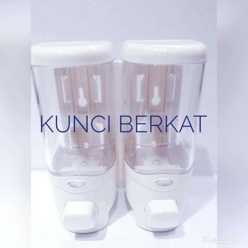 Promo Hand Soap/Tempat Sabun Cair/Han sop/Plastik/Double/Dobel Diskon ...