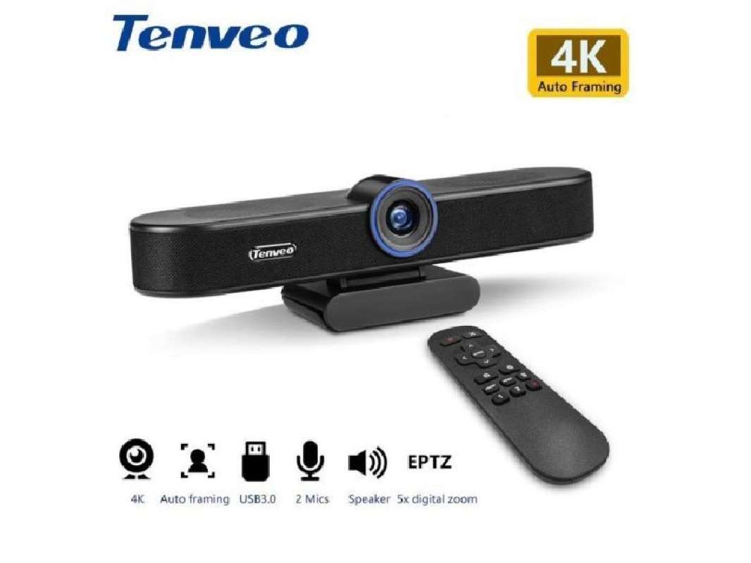 Jual TENVEO VA300B with Ai Camera Auto frame - 4K Conference Webcam ...