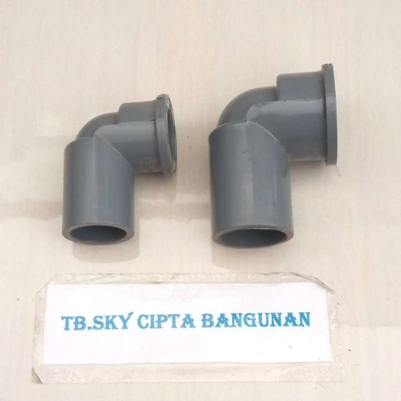 Jual KDD Knie Drat Dalam / Elbow Drat PVC 1/2, 3/4 Power di Seller MEI LIGHT - Bulakan, Kota ...