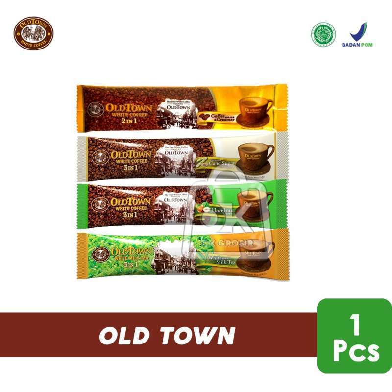 Promo Old Town White Coffee 3 In 1 / Milk Tea 3 In1 Sachet (1 Pcs ...