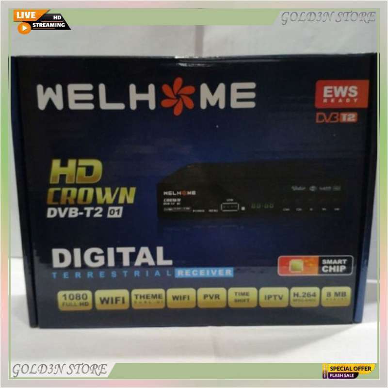 Promo Set Top Box Welhome Stb Dvb T2 Tv Digital Diskon 4% Di Seller Bb Online Shop - Bintara ...
