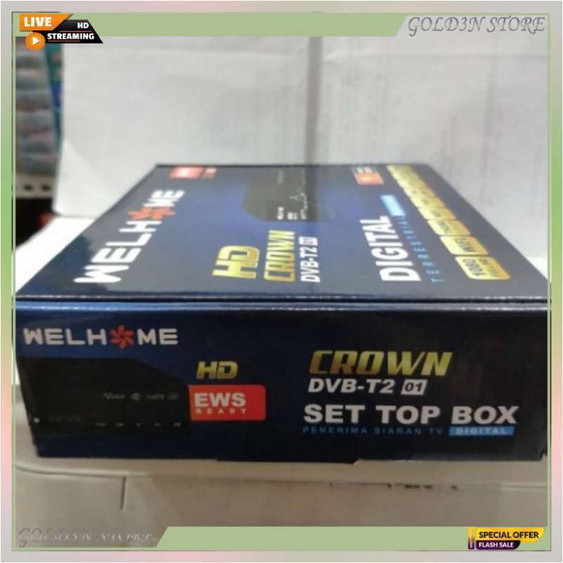Promo Set Top Box Welhome Stb Dvb T2 Tv Digital Diskon 4% Di Seller Bb Online Shop - Bintara ...