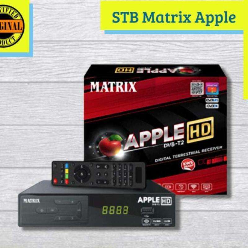 Promo Set Top Box Matrix Apple Merah Dvb T2 /stb Hd Tv Digital Matrix ...