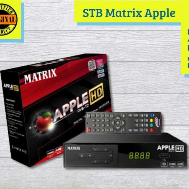 Promo Set Top Box Matrix Apple Merah Dvb T2 /stb Hd Tv Digital Matrix ...