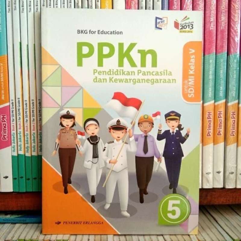Jual Buku Ppkn Untuk Sd/mi Kelas 5 Edisi K13 Revisi Di Seller Lussan Book Store - Rawa Bunga ...
