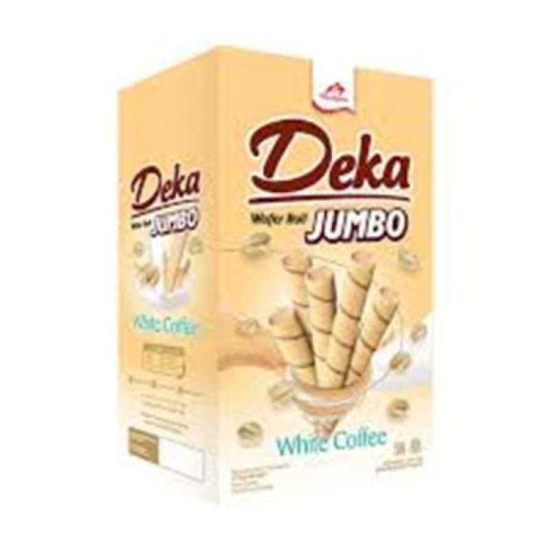 Jual Dua Kelinci Deka Wafer Roll Jumbo White Coffee 320G di Seller Blibli – Green Lake Jakarta ...