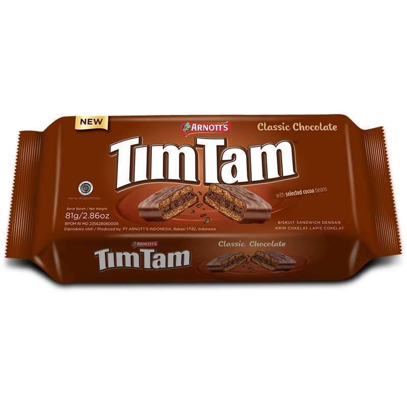 Jual Tim Tam Atlas Choco Chocolate 81G di Seller Blibli – Green Lake ...