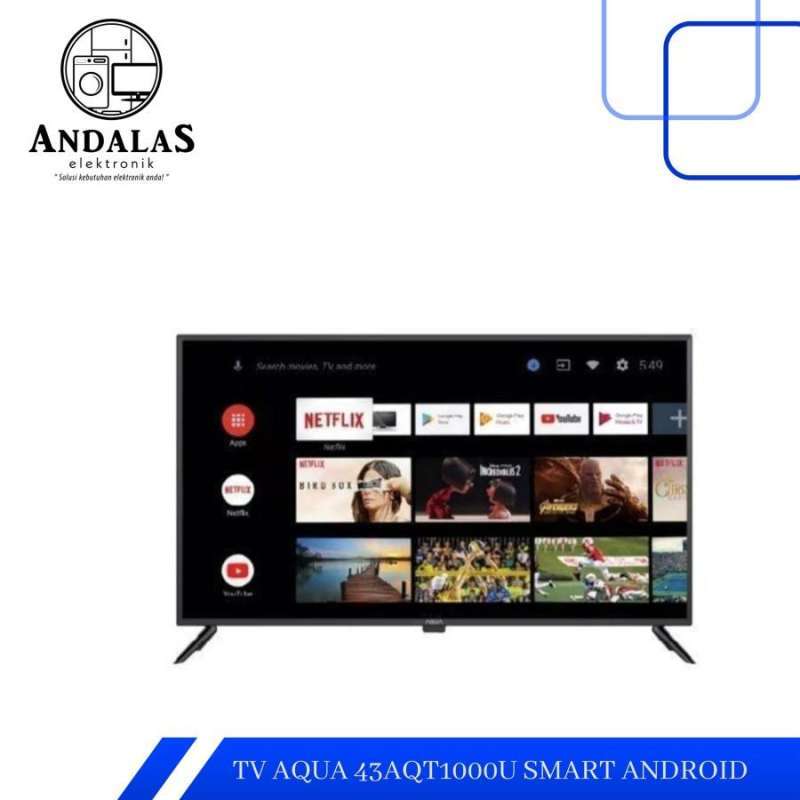 Jual Led Tv Aqua 43 43aqt1000u 43 Inch Usb Movie Hdmi Android Tv Di Seller Andalas Elektronik ...