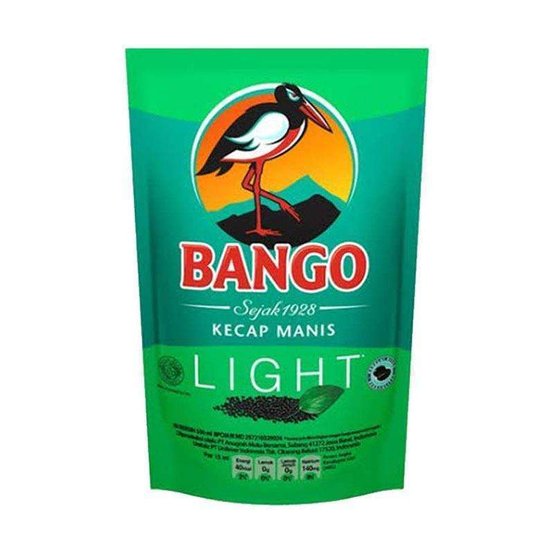 Promo WHS - BANGO Kecap Manis Light [550 mL/ Kemasan Pouch] Diskon 25% ...