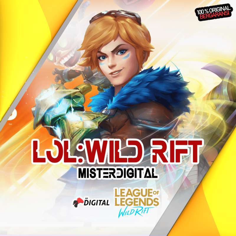 Jual Top Up League Of Legends Wild Rift: Wild Cores Via Login 6200 Wild ...
