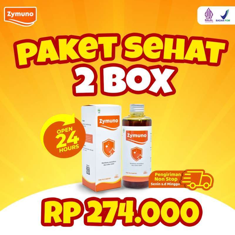 Promo PAKET SEHAT 2 BOTOL ZYMUNO MADU MULTIVITAMIN SOLUSI TEPAT ...