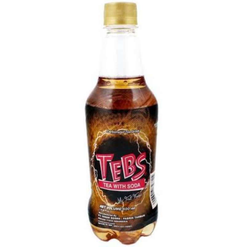 Promo TEBS Tea With Soda PET Reguler [500 ml] Diskon 11% di Seller ...