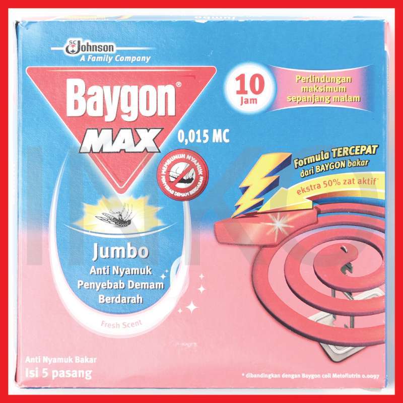Jual Baygon Obat Nyamuk Bakar Jumbo [Max 10 Jam] di Seller inko - Curug ...