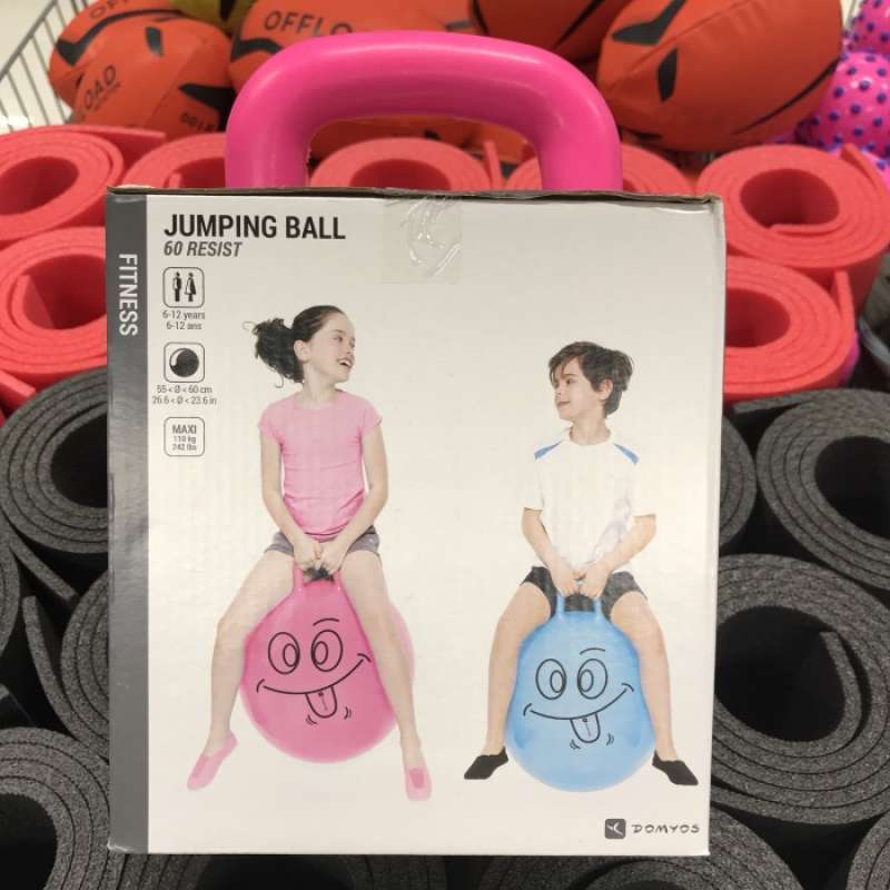 Jual Jumping Ball 60 cm/Bola Fitness/Bola lompat di Seller Relentless ...