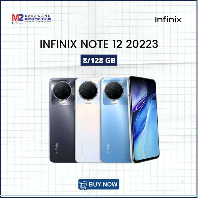 Jual INFINIX NOTE 12 2023 8/128 GB [GARASNI RESMI] di Seller M2 ...
