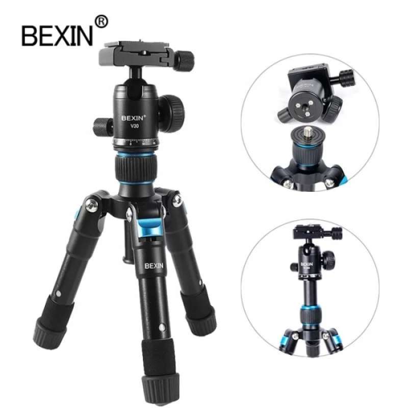 Promo Bexin Ms08 Desktop Tripod With V30 Ball Head Aluminium Tripod Dslr Hp Diskon 5% di Seller ...