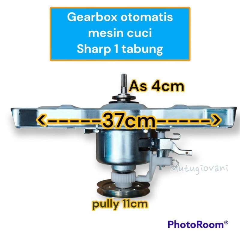 Jual Gearbox Mesin Cuci Sharp 1 Tabung Full Body Gearbox Automatic ...