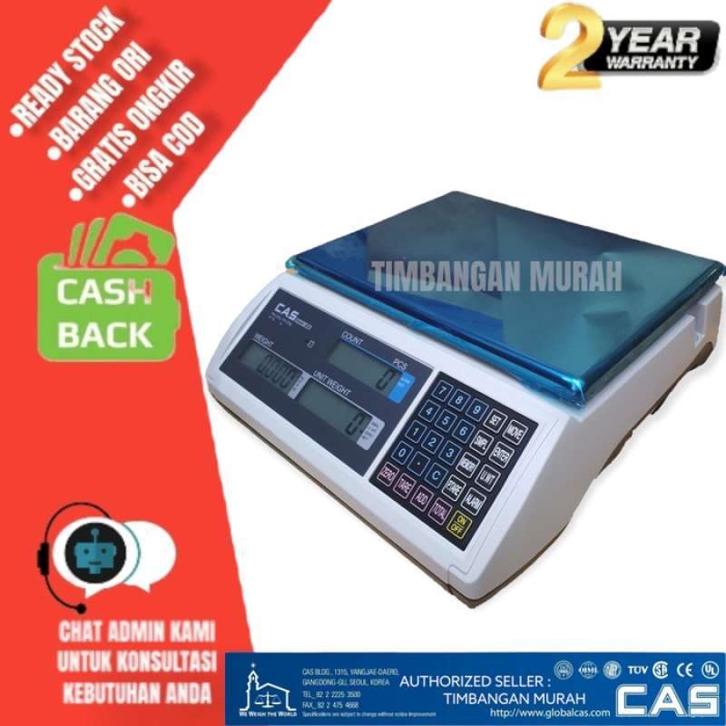 Promo Counting Scale Cas Jcs/ Timbangan Hitung Jumlah Pcs Diskon 50% Di ...