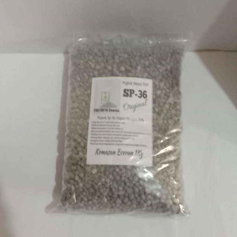 Jual Pupuk Tsp/sp36 Pupuk Dasar Tsp Kemasan Eceran 1kg Pupuk Pertanian ...