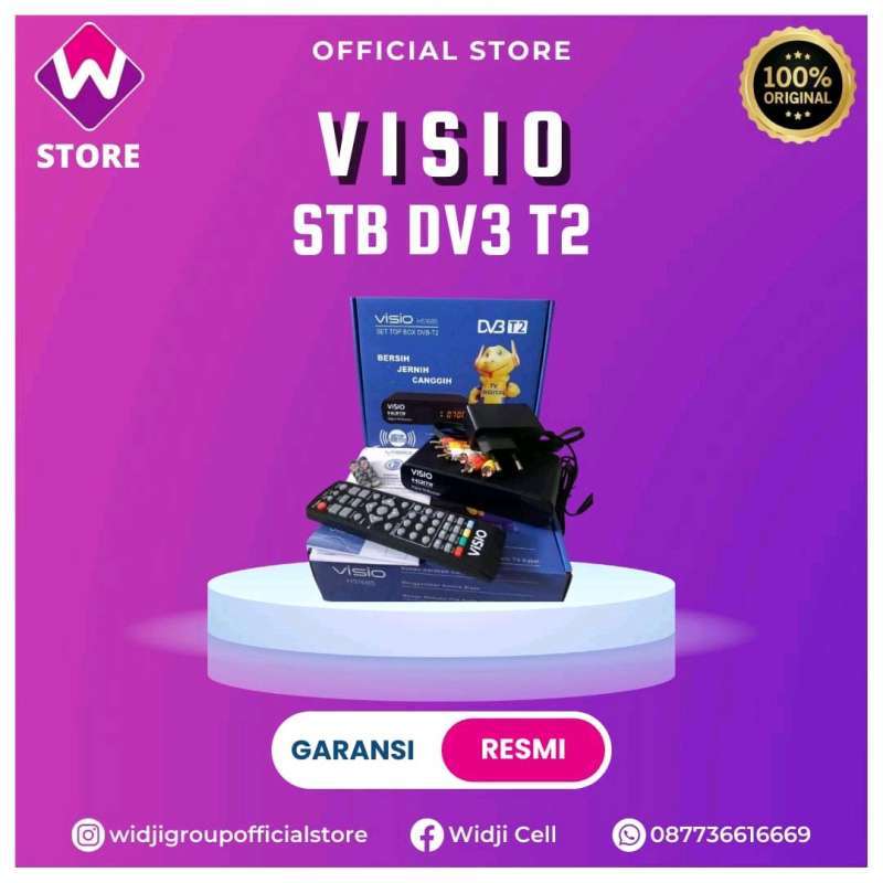 Jual Set Top Box Tv Digital Visio Original, Murah & Diskon April 2024 ...