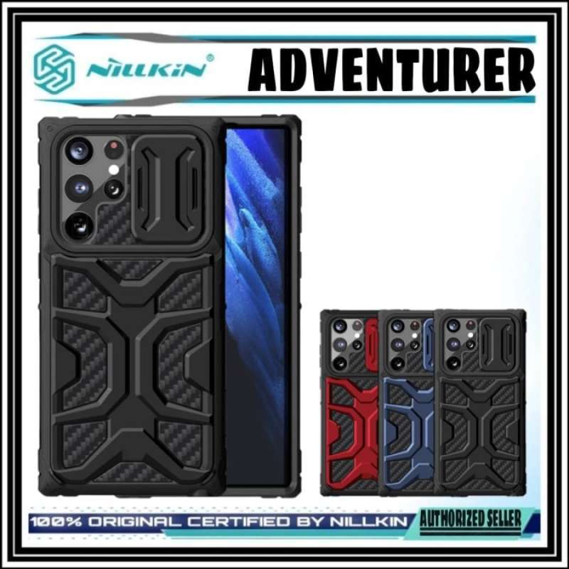Promo Samsung Galaxy S22 Ultra 5G Nillkin Adventurer Hard Casing Armor Case Diskon 17% di Seller ...