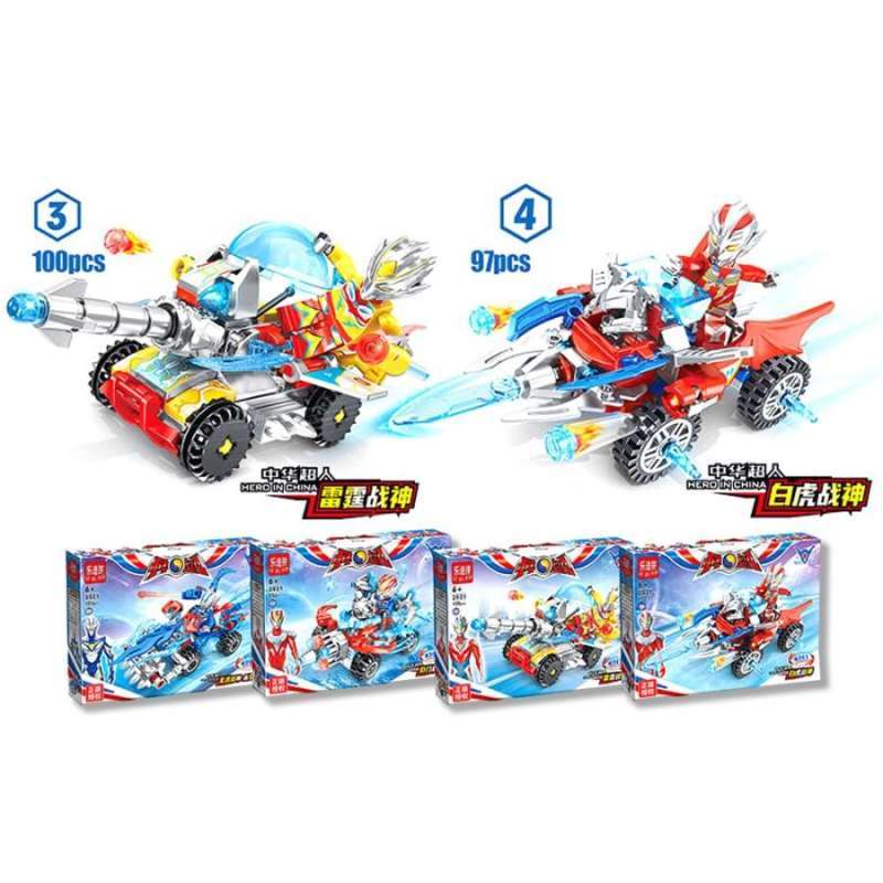 Jual Nova Mainan Rakit Robot Mobil Crush Gear Transformer Model Acak ...