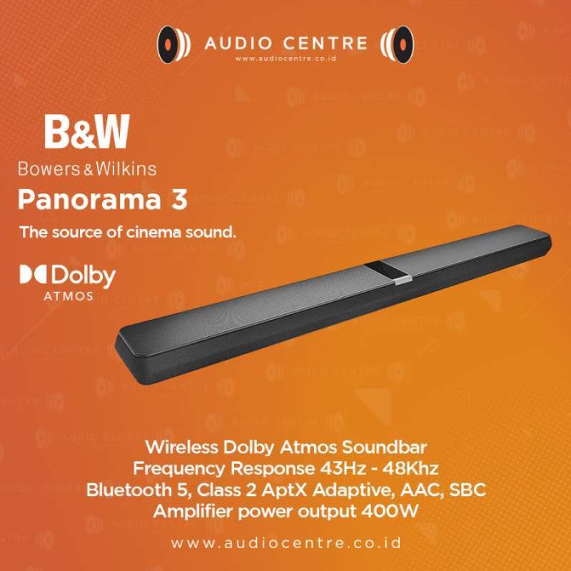 Jual Bowers & Wilkins B&w Panorama 3 Soundbar Dolby Atmos Di Seller ...