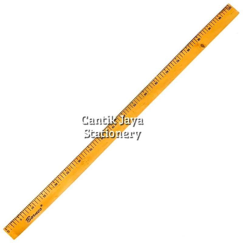 Jual Scale Ruler Penggaris Kayu Borneo 1 Meter di Seller Cantik Jaya ...
