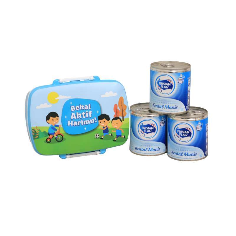 Jual Susu Bendera Kental Manis Frisian Flag 370 Gr (3 Pcs Putih + Box ...